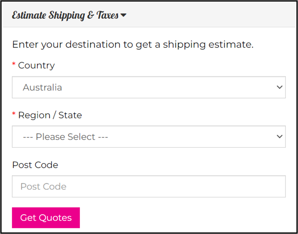 Shipping Costs Shipping Costs